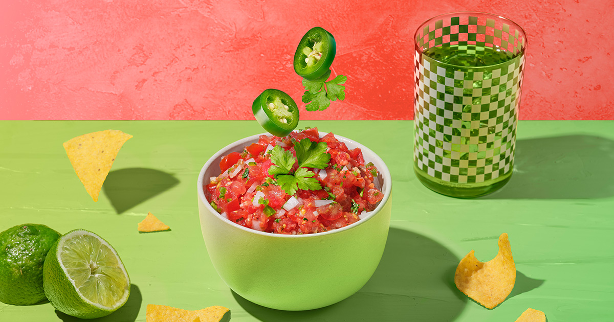 Homemade Salsa - Portable Blender - Recipe
