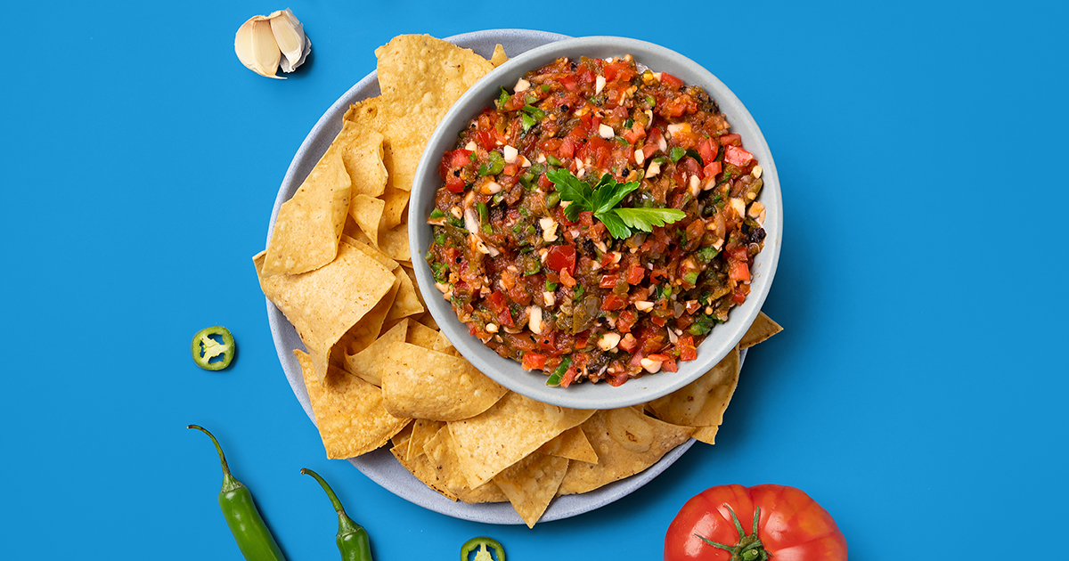Smoky, spicy salsa recipe Triple Prep - Recipe