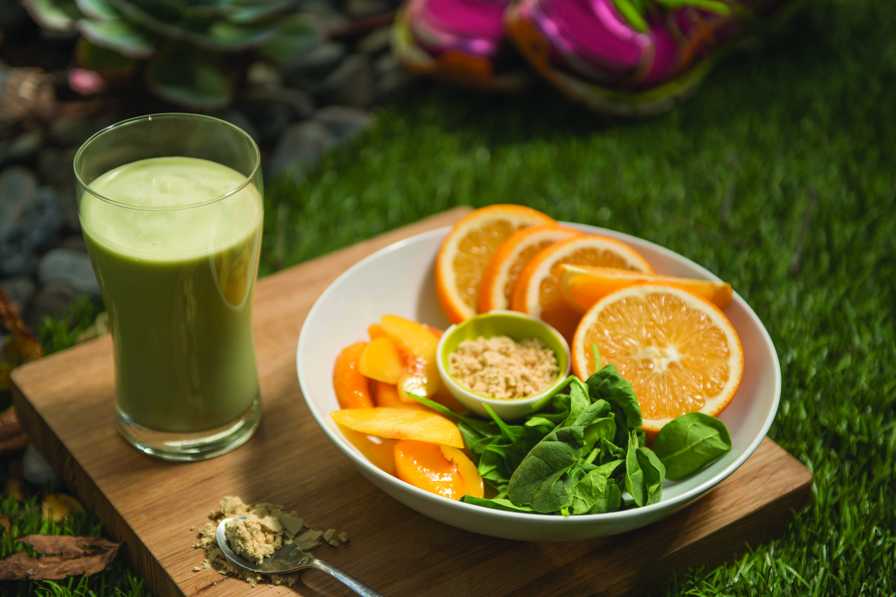 Peaches and Cream Workout Smoothie - Recipe - nutribullet