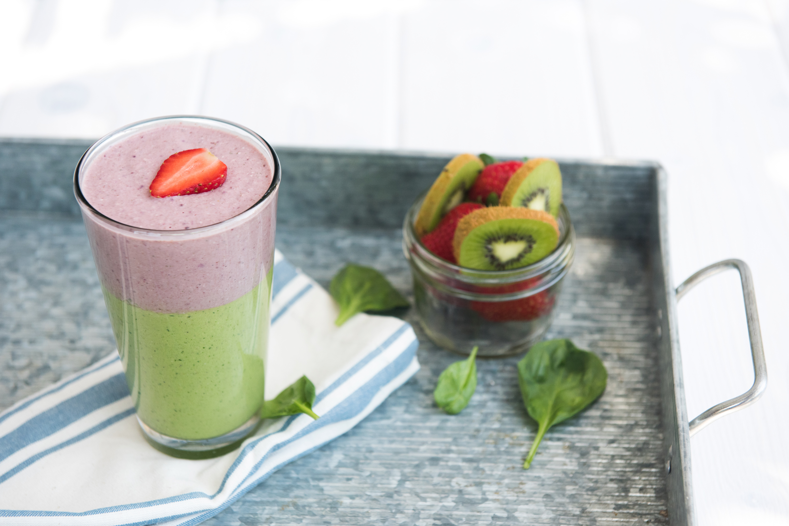 Berry Green Layered Smoothie - Recipe - nutribullet